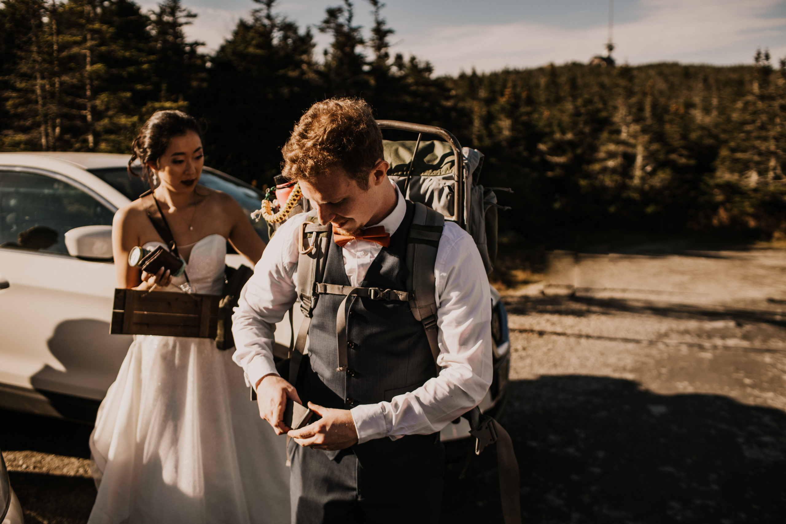 Chelsea & Johnathan’s Adventure Elopement | Mount Mansfield, Vermont ...